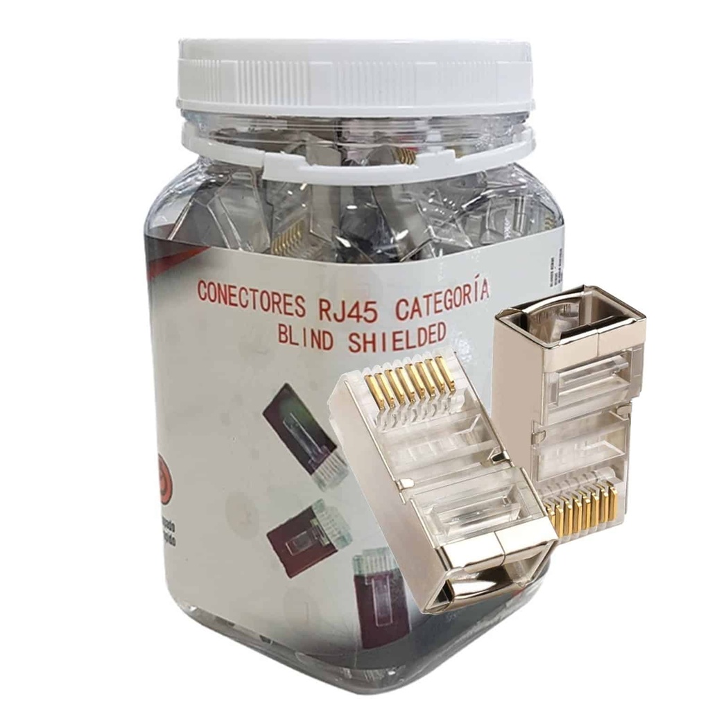 CONECTOR RJ45 WIREPLUS+ CAT5e 100u | Grupo Plus